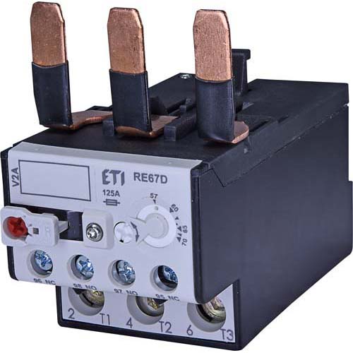 ETI Motorni kontaktor CEM prekostrujni relej RE67.2D-70