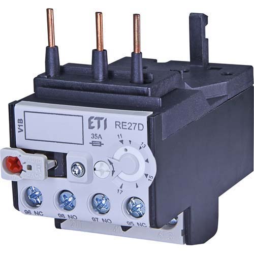 ETI Motorni kontaktor CEM prekostrujni relej RE27D-17