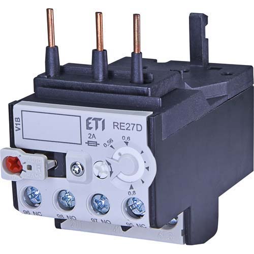 ETI Motorni kontaktor CEM prekostrujni relej RE27D-0,8