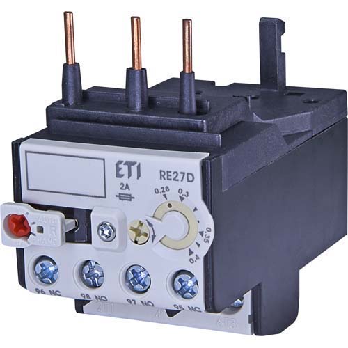 ETI Motorni kontaktor CEM prekostrujni relej RE27D-0,4