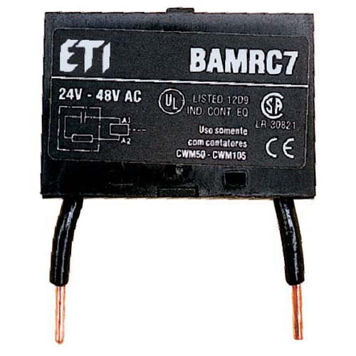 ETI Motorni kontaktor CEM prekostrujni relej BAMDIE 10 12-600V/DC