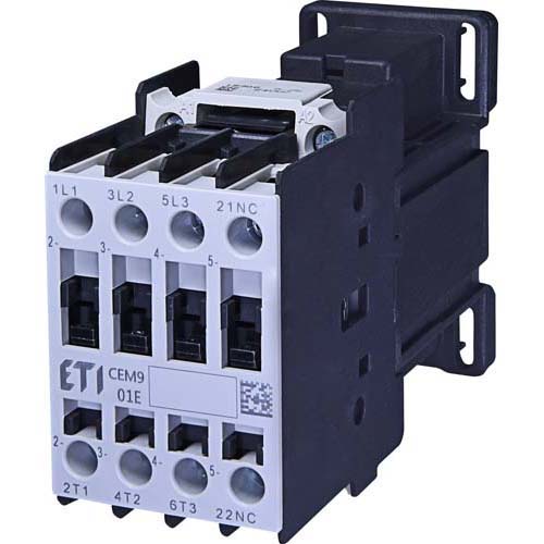 ETI Motorni kontaktor CEM prekostrujni relej CEM9.01-24V-DC