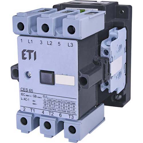 ETI Motorski kontaktor CES 65.22-230V-50/60Hz