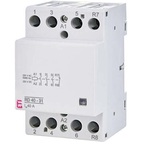 ETI Modularni kontaktor RD 40-31-230V AC/DC