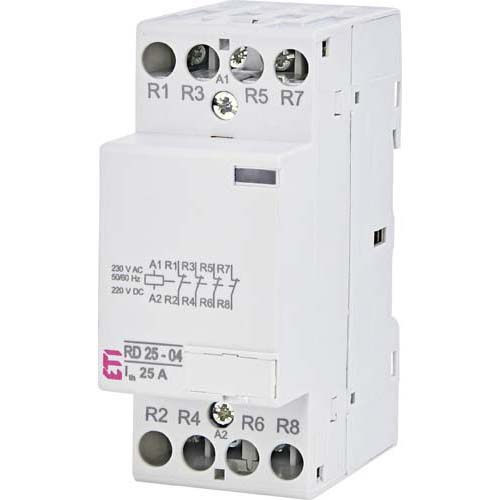 ETI Modularni kontaktor RD 25-04-230V AC/DC