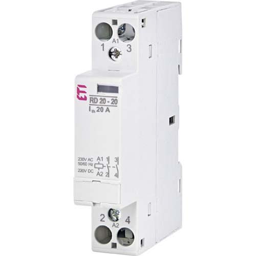 ETI Modularni kontaktor RD 20-20-230V AC/DC