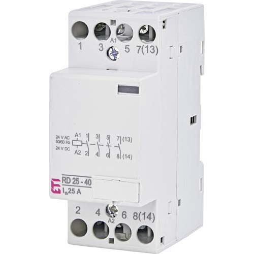 ETI Modularni kontaktor RD 25-40-24V AC/DC