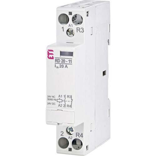 ETI Modularni kontaktor RD 20-11-24V AC/DC