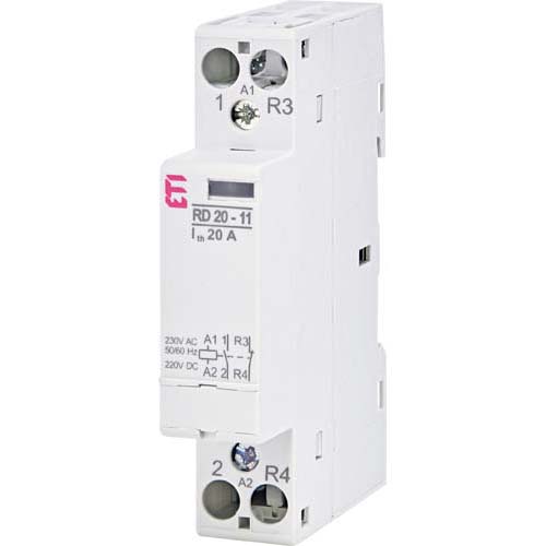 ETI Modularni kontaktor RD 20-11-230V AC/DC