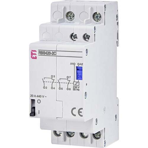 ETI Modularni kontaktor RBS420-2C-230V AC
