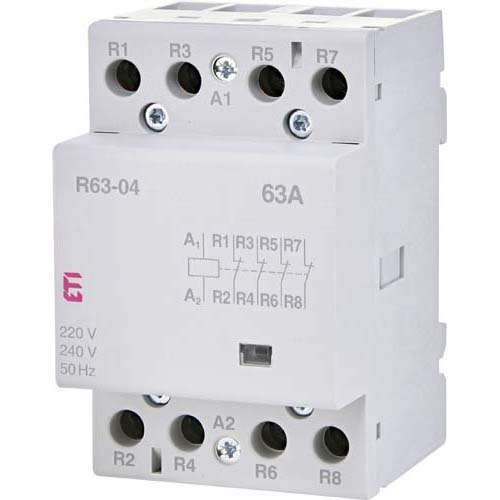 ETI Modularni kontaktor R 63-04 230V