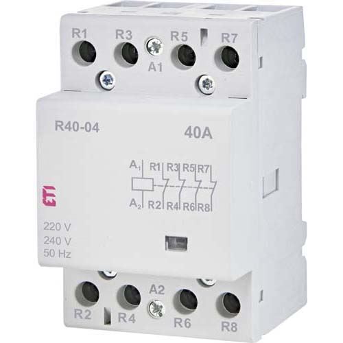 ETI Modularni kontaktor R 40-04 230V