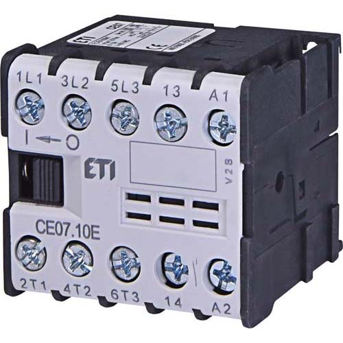 ETI Minijaturni kontaktor CE07.10 230V 50/60Hz