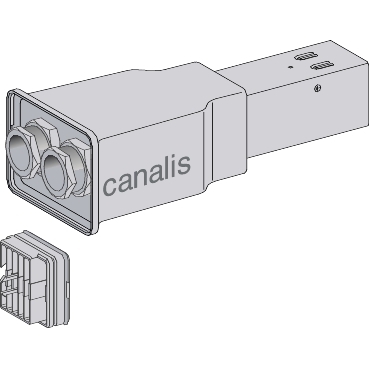 Canalis -napojna jedinica za KBB 40A leva montaža-2 kola DALI kompatibilan