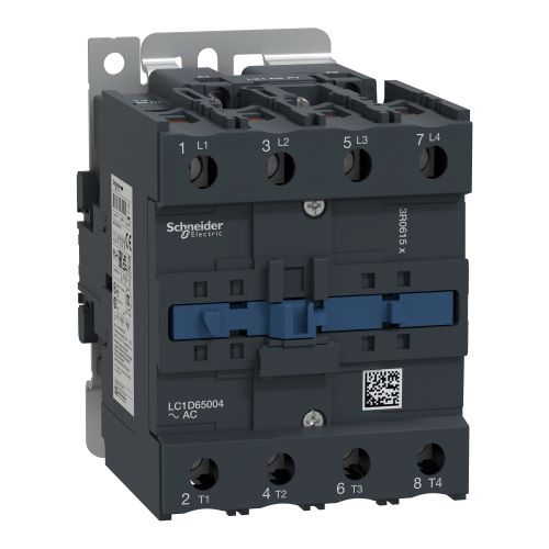 SE Kontaktor TeSys LC1-D 4P AC-1 440V 80 A kalem 230 V AC