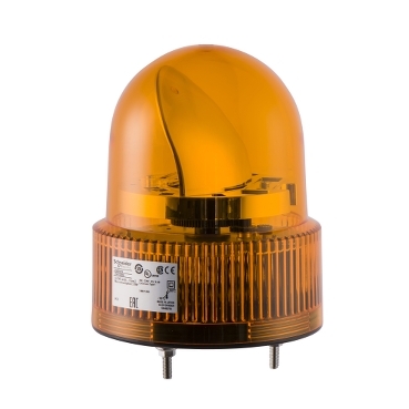 SE 120mm rotirajuća svetiljka narandžasta 12VAC-DC