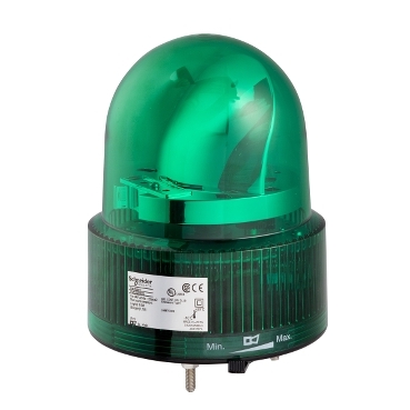 SE 120mm rotirajuća svetiljka zelena 24VAC-DC