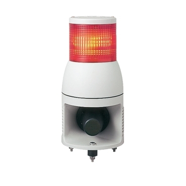 SE Svetlosna kolona 100 mm 100..240 V sirena stalno/trepćuće LED svetlo crvena