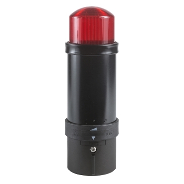 SE Ø 70 mm svetlosna kolona trepćuća crvena IP65 230 V