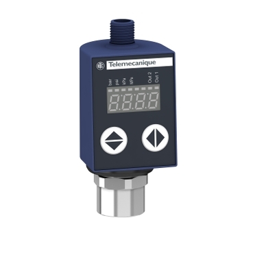 SE Presostat XMLR -1 bar G 1/4 24VDC 4..20 mA 2xPNP M12