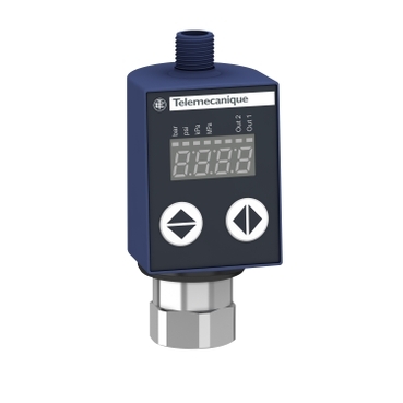 SE Presostat XMLR 250bar SAE 7/16-20UNF-2B 24VDC 2xPNP M12