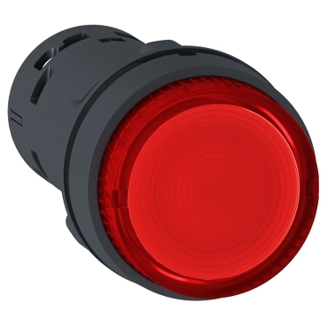 SE Svetleći taster LED sa povratkom -1NC crveni 120V