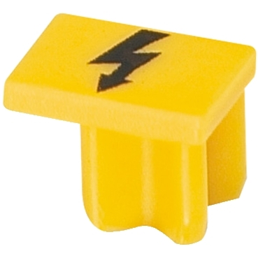 SE NSYTR oznaka upozorenja za opružne redne stezaljke 6mm² žuta