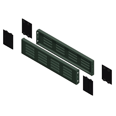 SE Spacial SF/SM bočni panel podnožja sa otvorima za ventilaciju 100x600x600 mm