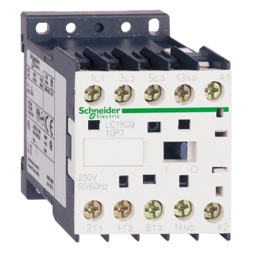 SE TeSys K kontaktor 3P(3 NO) AC-3 <= 440 V 9 A 12 V AC kalem