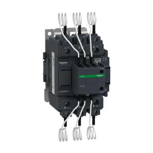 SE TeSys LC1D.K kontaktor za konden. bat. 3P 60 kVAr 415 V 380 V AC kalem