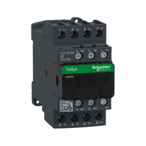 SE TeSys D kontaktor 4P(4 NO) AC-1 <= 440 V 25 A 12 V DC standardni kalem