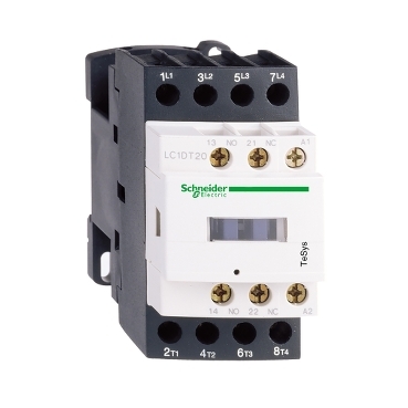 SE TeSys D kontaktor 4P(2 NO + 2 NC) AC-1 <= 440 V 25 A 12 V DC kalem