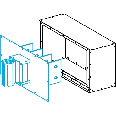 SE Canalis horizontalni poklopci za ER N1 do N7 napojne kutije 350 mm