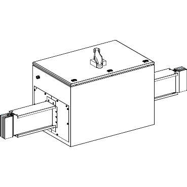 SE Canalis Al deo sa izolatorom sa Compact NS1000NA 3200A 3L+N+PER