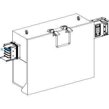 SE Canalis utična kutija za NF ili DIN osigurača 630 A sa izolator.-3L + N + PE