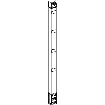 SE Canalis usponski element 630A 4 utičnice 3L+N+PE 2.5m beli