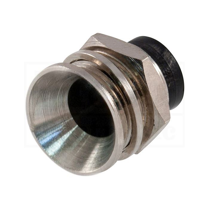 KUĆIŠTE LE DIODE METALNO 8MM U NIKL