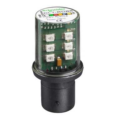 SE Plava LED lampica BA15D 24VAC/DC