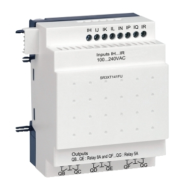 SE Digitalni I/O modul za proširenje 14 I O 100..240 V AC za Zelio Logic