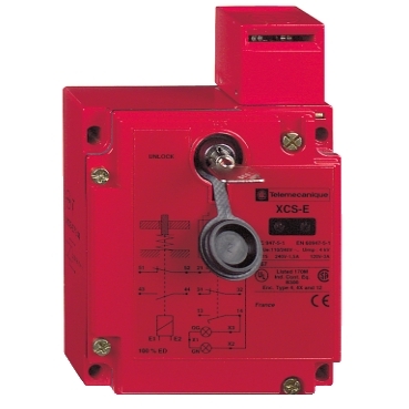 SE Metalni sigurnosni prekidač XC 1NC+2NO sporo prekidanje 2 Pg 13-110/120V