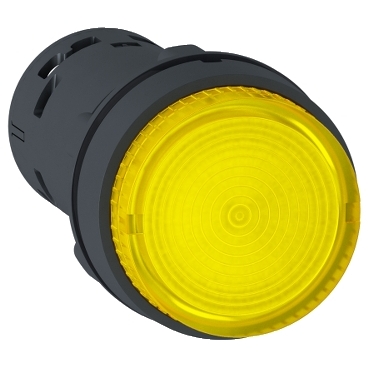 SE Svetleći taster LED sa zadrškom -1NO žuta 230V
