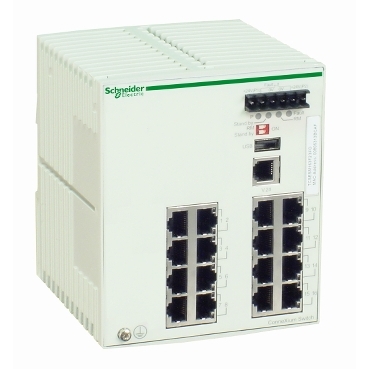 SE Ethernet TCP/IP upravljivi switch ConneXium 16 bakarnih portova