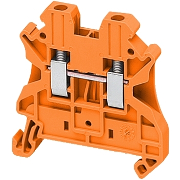 SE Standardna redna stezaljka-2.5mm² 24A jednostruka 1×1 vijčana narandžasta