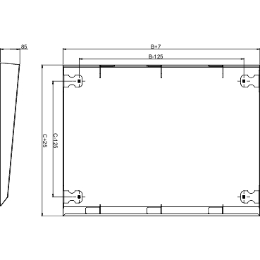 SE Spacial SF/SM krov 1200×400 mm