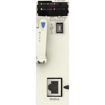 SE Procesor M340 maksimalno 512 digitalnih + 128 analognih I/O Modbus