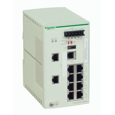 SE Ethernet TCP/IP upravljivi switch-ConneXium-8 portova bak.+2 za optičke kablove