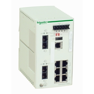 SE Ethernet TCP/IP upravljivi switch ConneXium 6TX/2FX multimodni