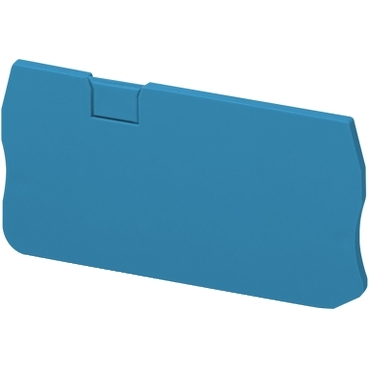 SE NSYTR krajnji poklopac za opružnu/utičnu jednos.rednu stezaljku 1×2-2.5mm² plavi