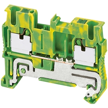SE Linergy redna stezaljka za uzemlj. 2.5mm² jednostruka 1×1 utična zeleno-žuta