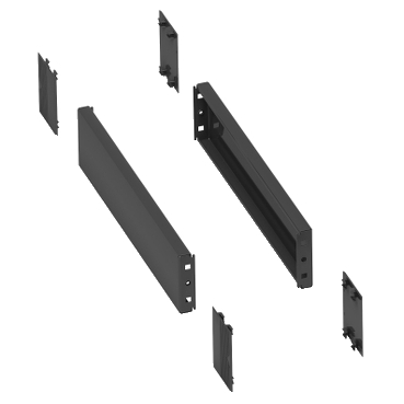 SE 2 bočne stranice za podnožje 400x100mm RAL 7022 -IP30 IK10